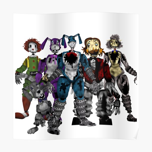 Fnaf 3 Posters | Redbubble