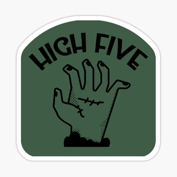 "High Five" Sticker for Sale by Dhirajbairagi | Redbubble