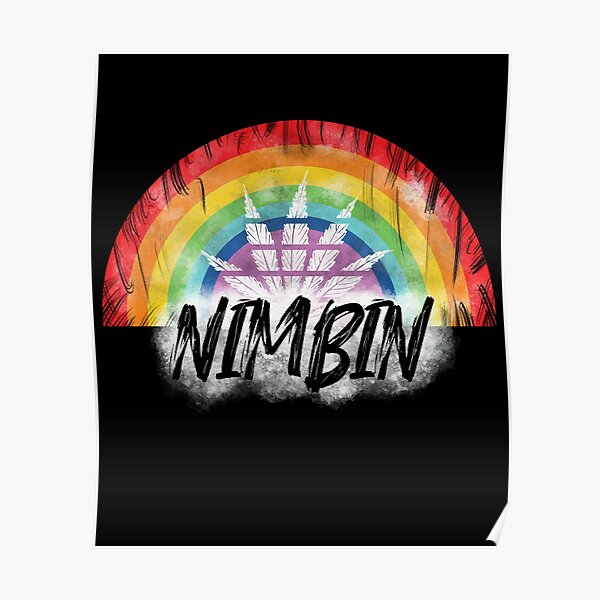 "Nimbin australia rainbow" Poster by Tangoflow | Redbubble