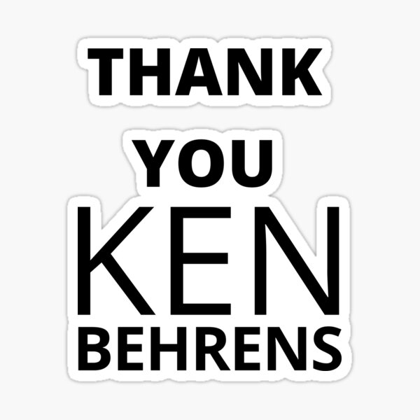 "Thank you KEN BEHRENS AUSTRALIA CBR chief minister Proud KEN BEHRENS ...