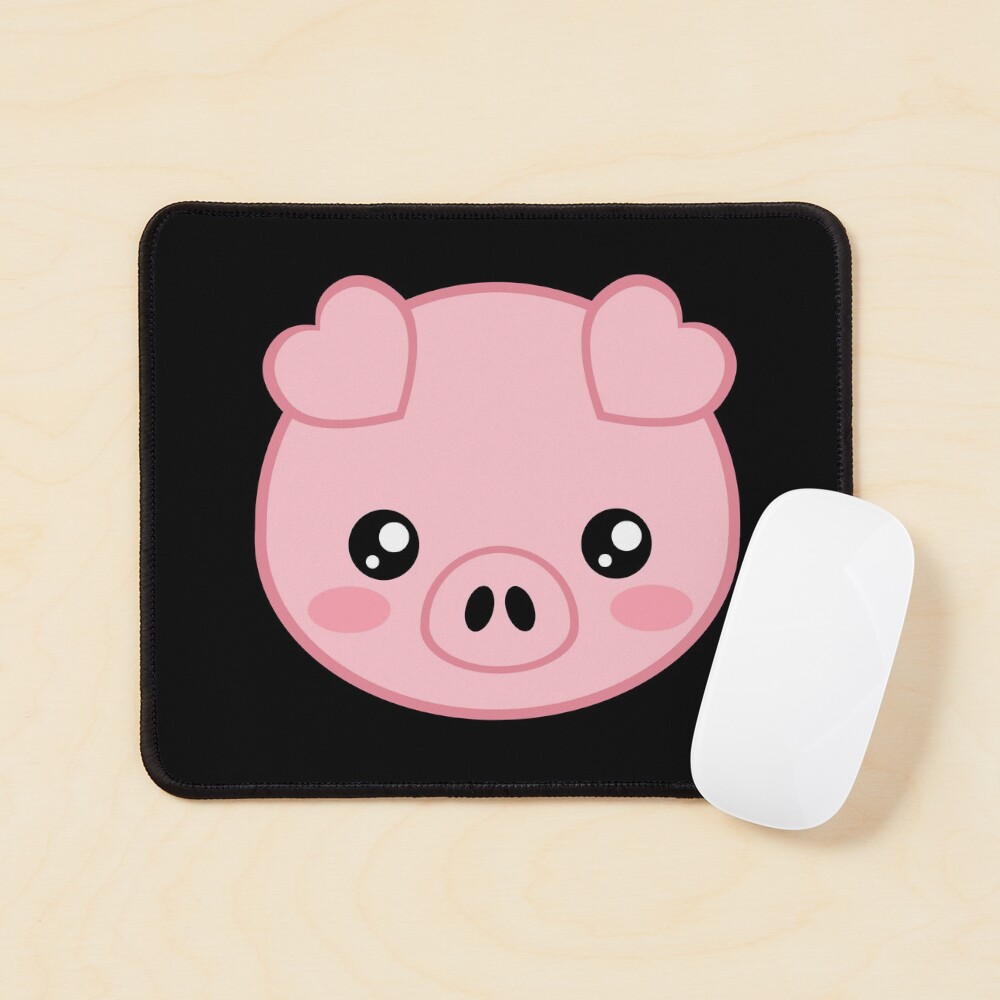 "Cute Pig Face" Sticker for Sale by AnyLeck | Redbubble