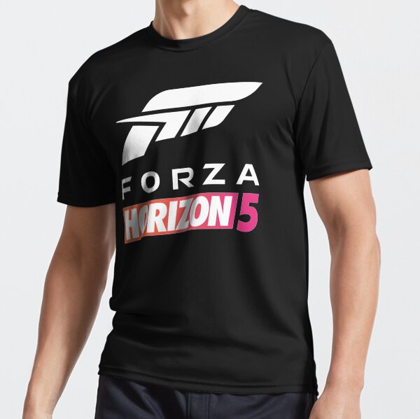 "Forza Horizon 5 Logo White True 4k" Active T-Shirt for Sale by 6ixnik ...