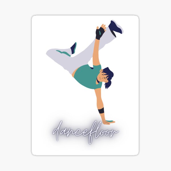 "dance floor love for dance" Sticker for Sale by davidraj | Redbubble