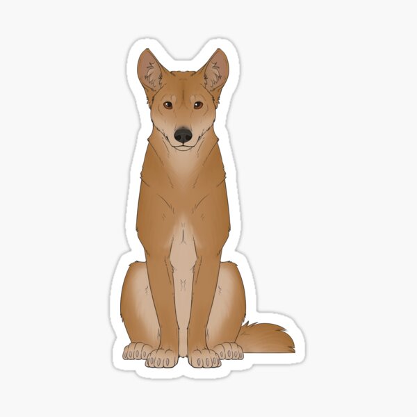 "Dingo" Sticker for Sale by ZTheCrazed | Redbubble