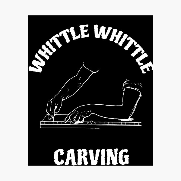 "Whittle Carving " Photographic Print by swatzproject | Redbubble