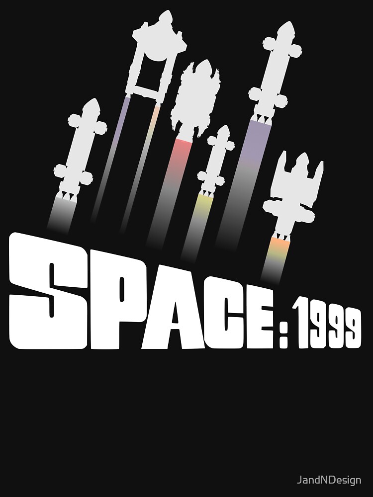 "Space: 1999 Ships Blasting into Orbit" T-shirt for Sale by JandNDesign ...