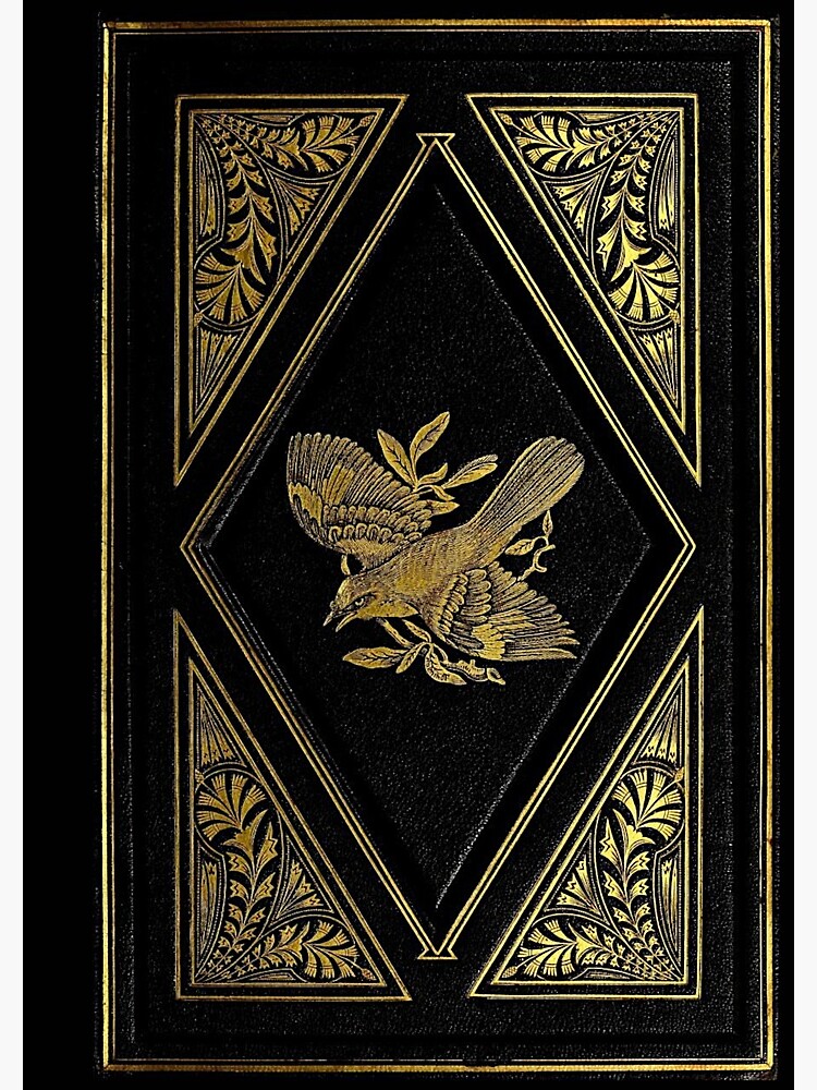 "Golden Sparrow on Black" Spiral Notebook for Sale by Rusticoteque ...