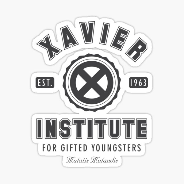 "Xavier Institute" Sticker for Sale by isasaldanha | Redbubble