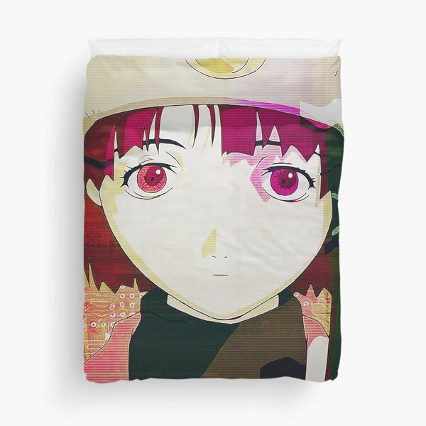 Anime Serial Experiments Lain Duvet Covers | Redbubble