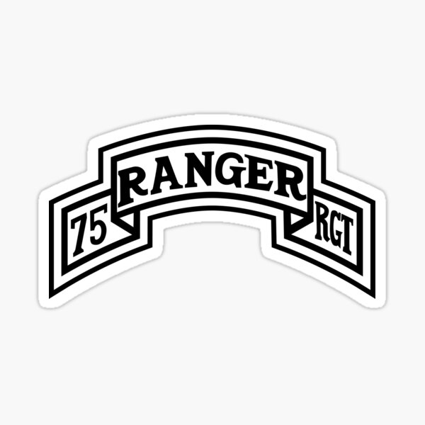 75th Ranger Stickers | Redbubble