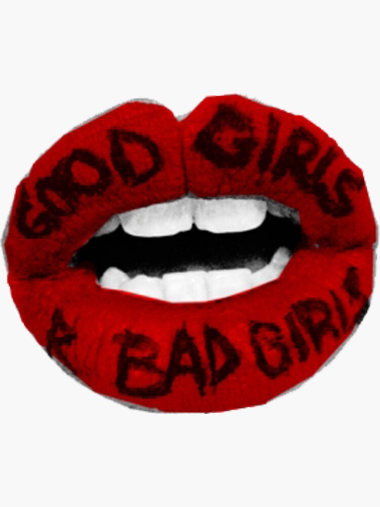 "good girls" Sticker for Sale by LaceyEldredge | Redbubble