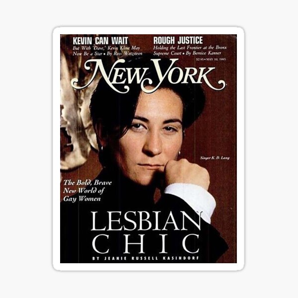 "New York magazine cover" Sticker for Sale by FashionInLesbos | Redbubble