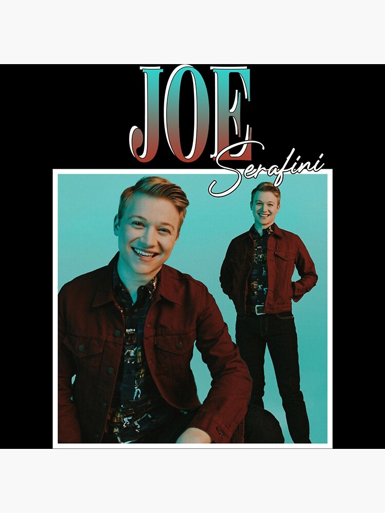 "Joe Serafini 90's Vintage" Poster by CathrineEk | Redbubble