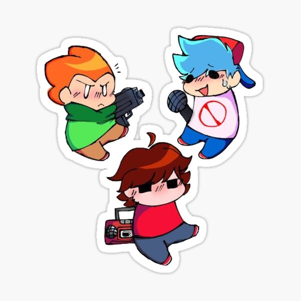 "Friday Night Funkin " Sticker for Sale by fridayNightfunk | Redbubble