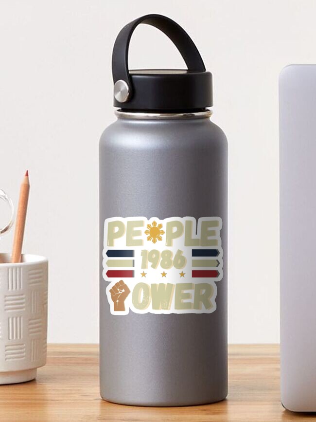 "Filipino LABAN People Power" Sticker for Sale by Bahala-Na | Redbubble