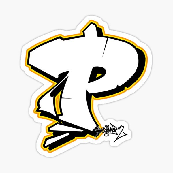 "LETTER P BY ESONE URBAN GRAFFITI STREET STYLE " Sticker for Sale by ...