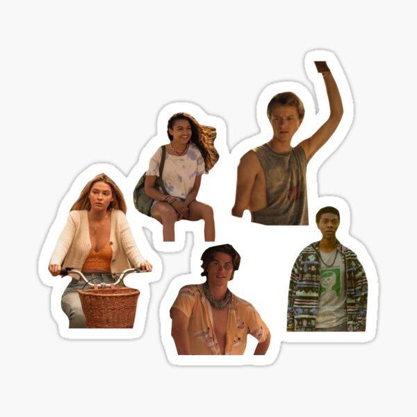 "Outer banks cast" Sticker for Sale by ASPclub | Redbubble