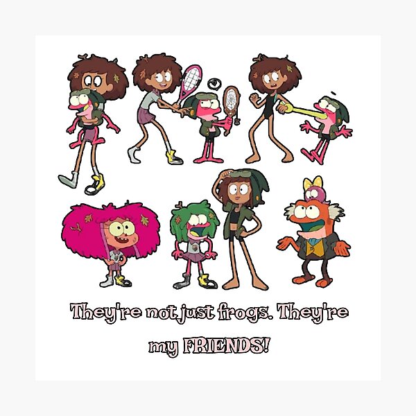 "They are my friends Amphibia Disney animation" Photographic Print by ...