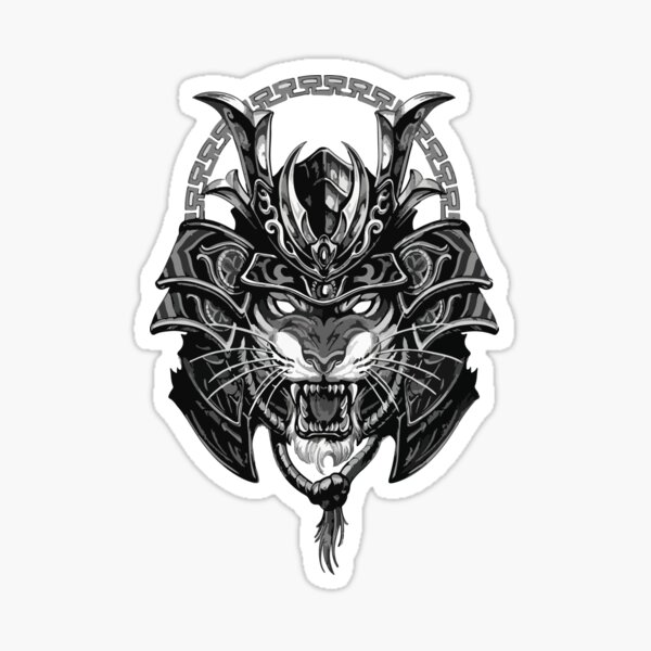 "oni tiger" Sticker for Sale by azdesigne | Redbubble