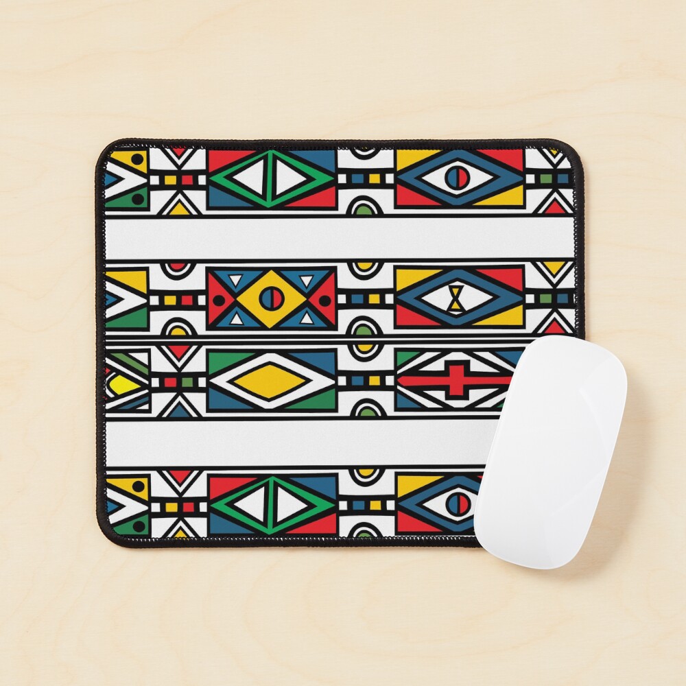 "Ndebele Fashion Tribal Pattern | African Style Geometry Art " Art ...