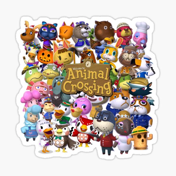 Animal Crossing Stickers | Redbubble