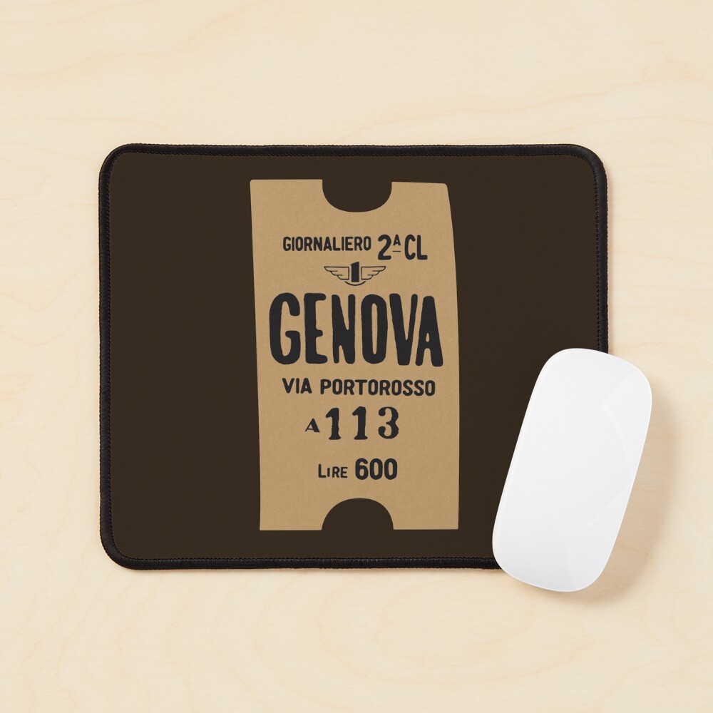"Genova Train Ticket" Coffee Mug for Sale by jesimink | Redbubble