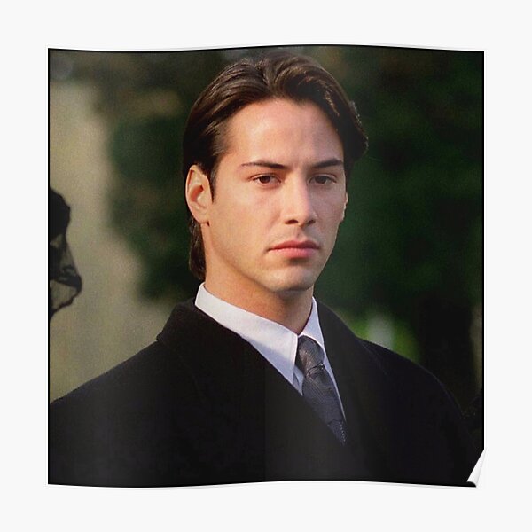 "young keanu Reeves" Poster for Sale by alyaST14 | Redbubble