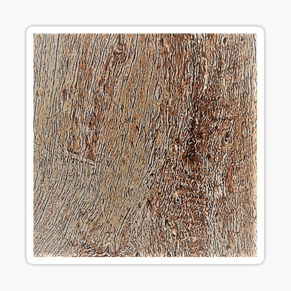 "TREE BARK DESIGN" Sticker for Sale by Coolklaset | Redbubble