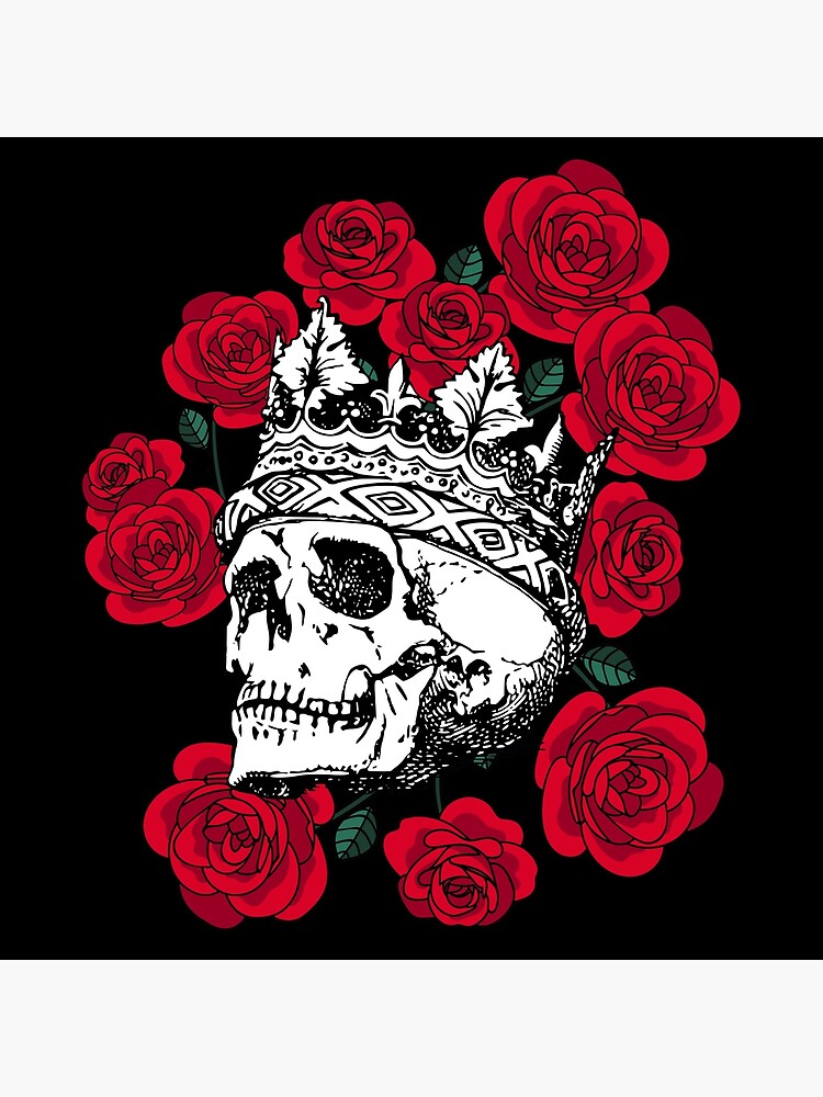 "Bones and Roses" Poster by XyliaDesign | Redbubble