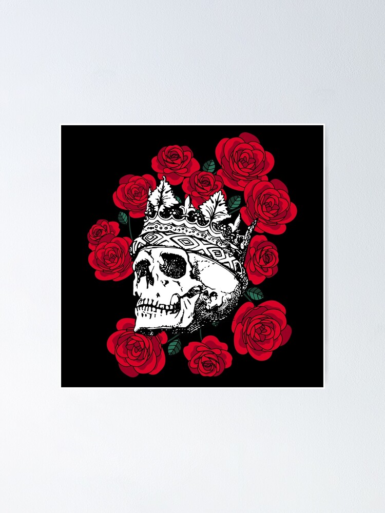 "Bones and Roses" Poster by XyliaDesign | Redbubble