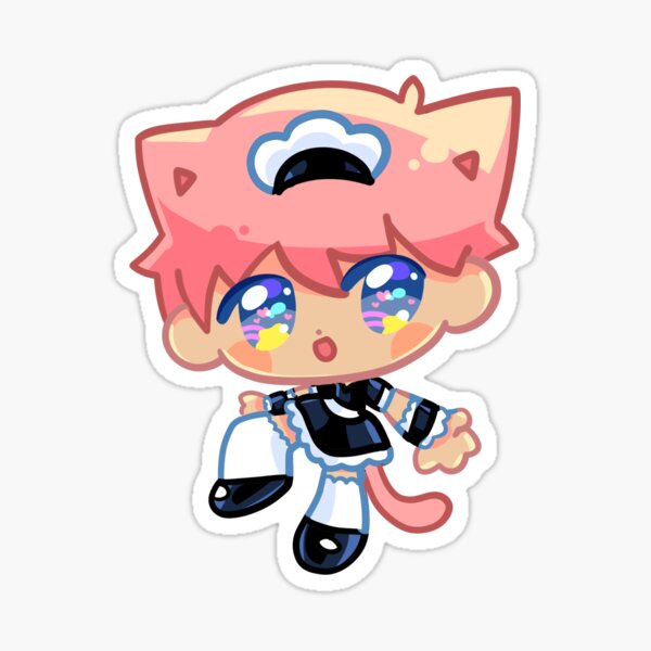 "catboy maid supremacy" Sticker for Sale by cavitykore | Redbubble