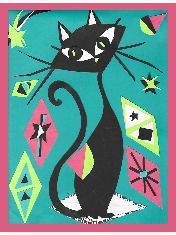 "Atomic Cat" Poster for Sale by jdeesigns | Redbubble