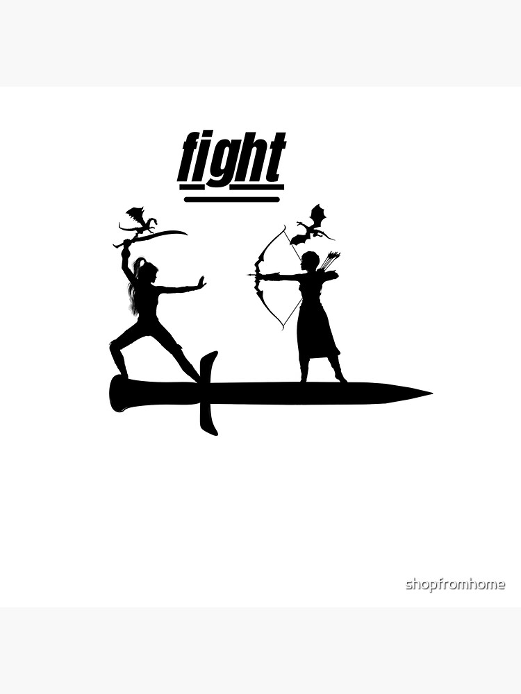 "RPG video game fight scene" Poster for Sale by shopfromhome | Redbubble