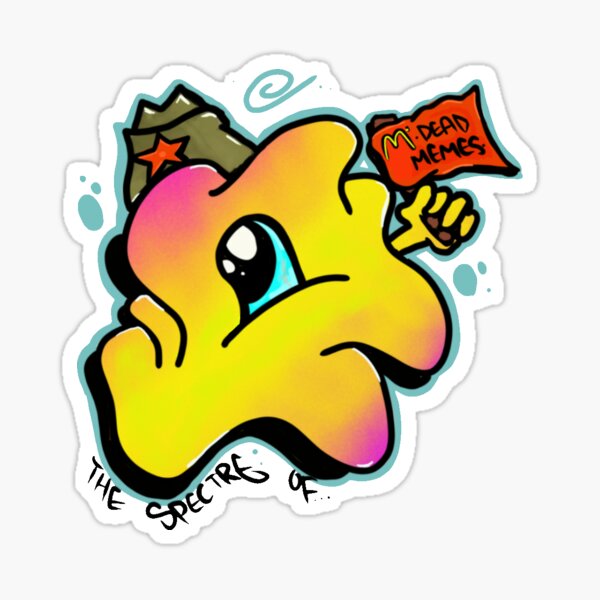 "Squidgy - Dead Memes" Sticker for Sale by WatsonArt2397 | Redbubble