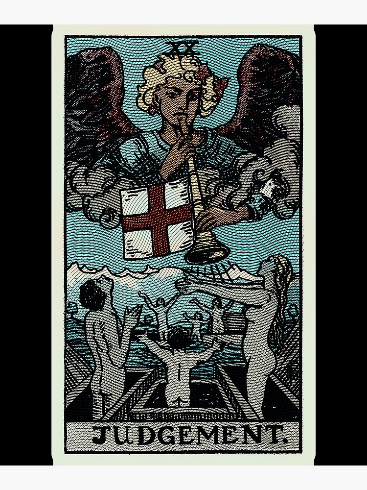 "Judgement Tarot Card" Poster for Sale by BeautyAndTruth | Redbubble
