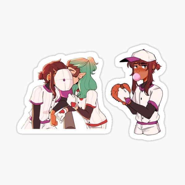 "Baseball Beta Lumity" Sticker by yenzu | Redbubble