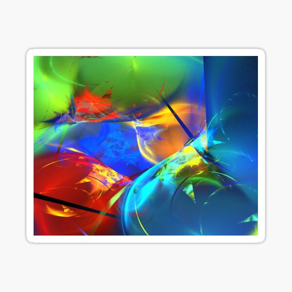"Rainbow Orb" Sticker for Sale by KimSyOk | Redbubble