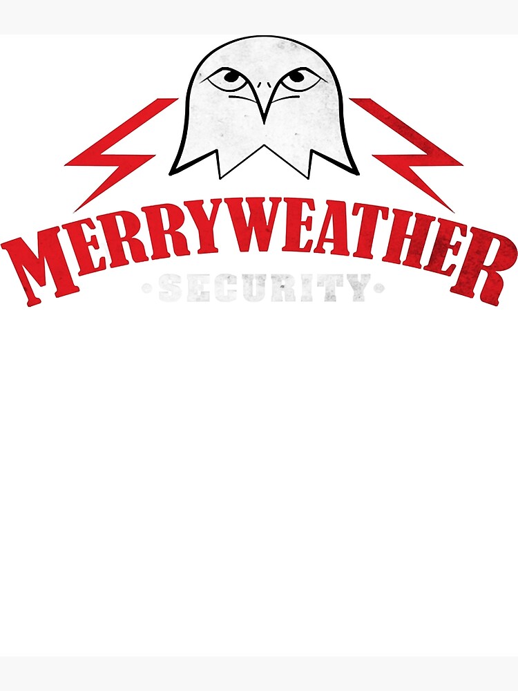 "Merryweather Security" Poster for Sale by shoshanalowma | Redbubble