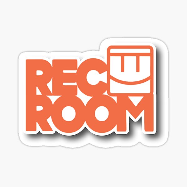 "Rec Room" Sticker for Sale by luellalindsey27 | Redbubble