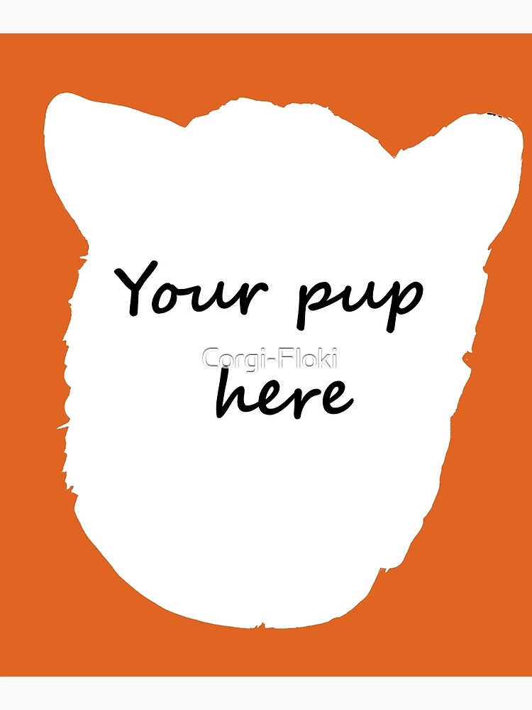 Póster «Orden personalizado - ¡LEER DESCRIPCIÓN!» de Corgi-Floki ...