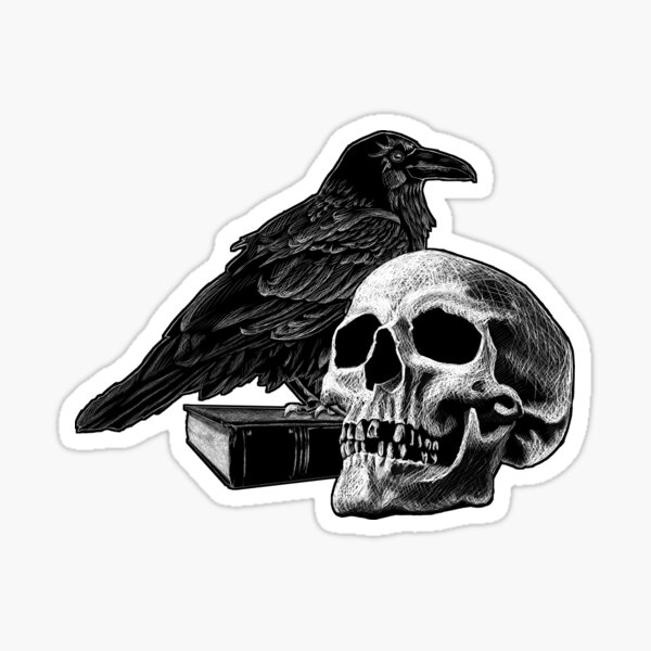 Raven Stickers | Redbubble