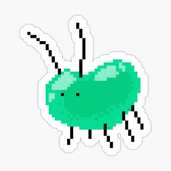 "FlutterBug - Bean Bug" Sticker for Sale by flutterbug | Redbubble
