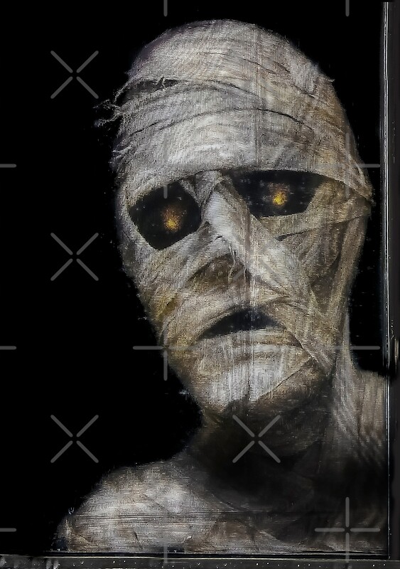 "Mummy In The Window!" by Heather Friedman | Redbubble