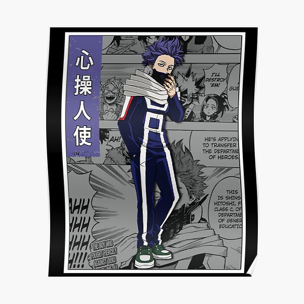 Anime Girl with Oni Mask Hitoshi -Unframed- Illustration by C Poster ...