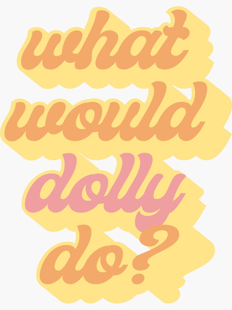 "WWDD" Sticker for Sale by kaelaceleste | Redbubble