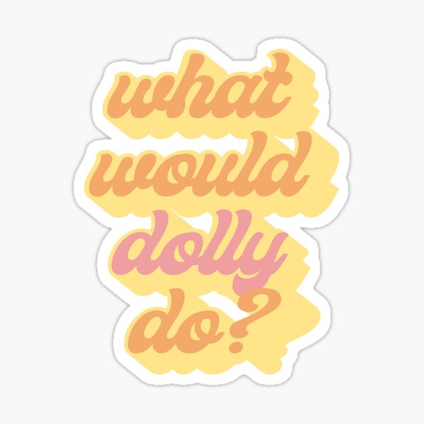 "WWDD" Sticker for Sale by kaelaceleste | Redbubble