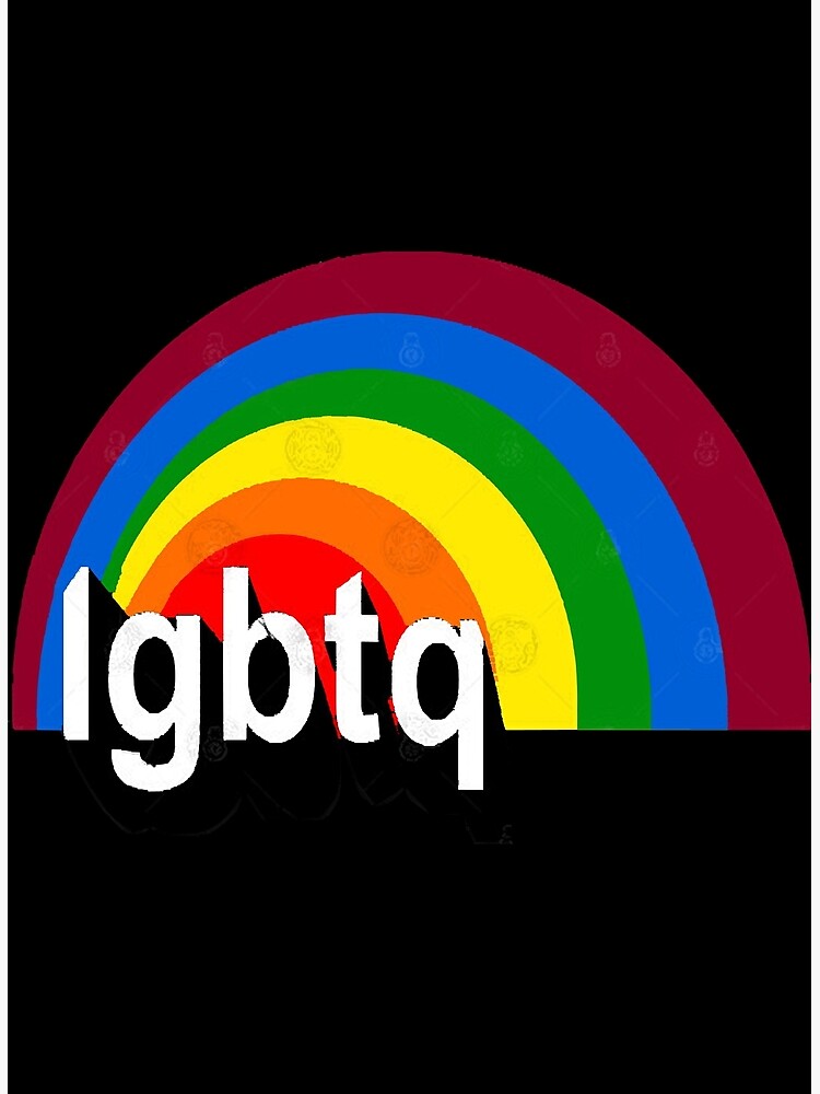 "LGBTQ logo " Poster by Carvell1995 | Redbubble