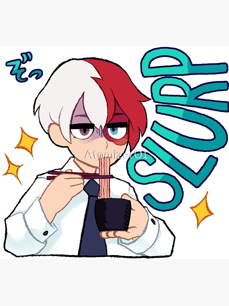 "shoto todoroki soba" Art Print by Atomizer01 | Redbubble