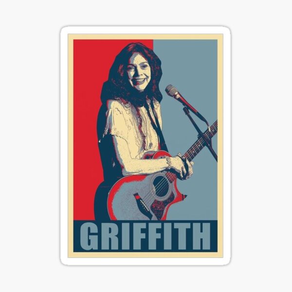 "Nanci Griffith Hope" Sticker for Sale by craigomons | Redbubble