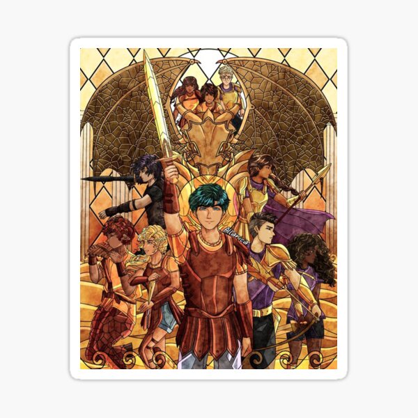 "Percy Jackson" Sticker for Sale by jennisae | Redbubble